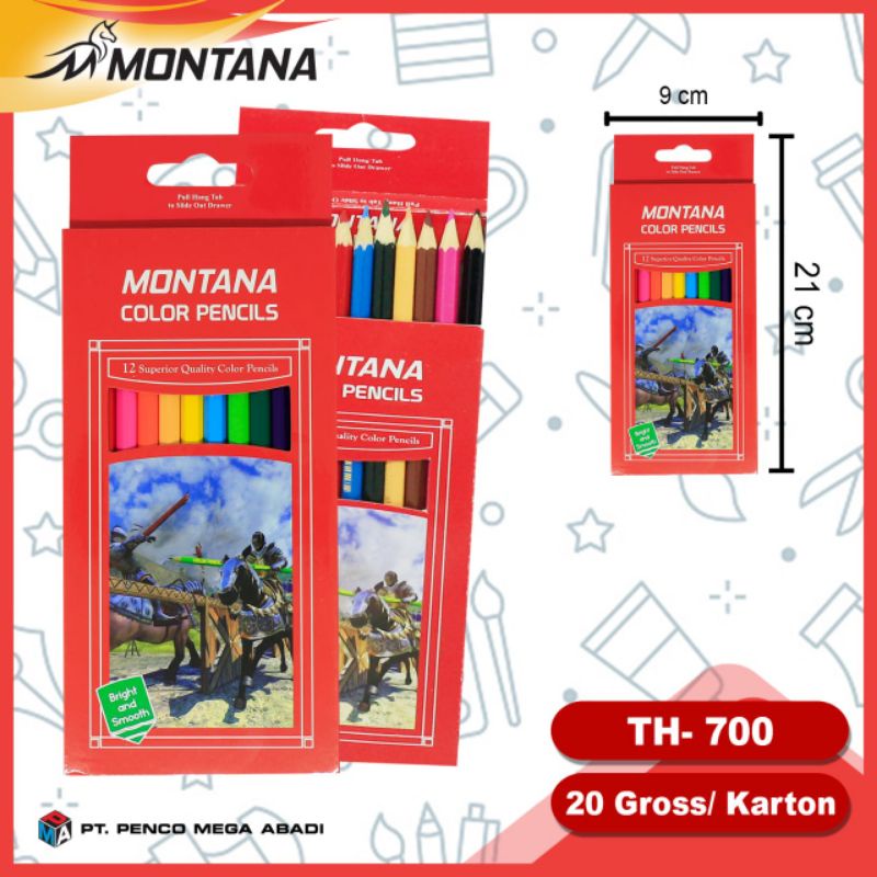 Jual Pensil 12 Warna Montana Shopee Indonesia