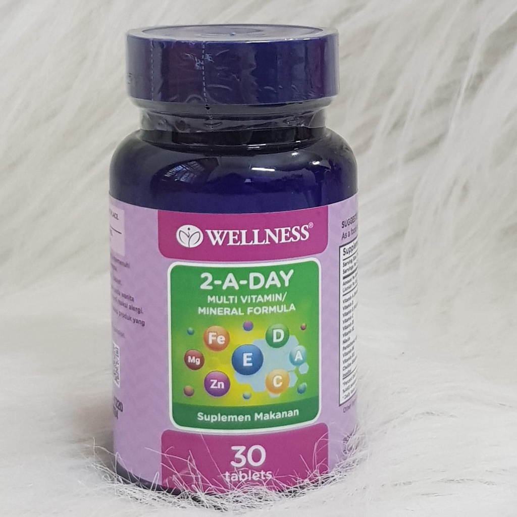 Jual Wellness Multi 2 A Day '30 tablets | Shopee Indonesia