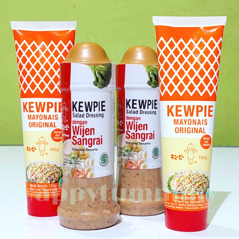 Jual HPT - BOTOL/TUBE Kewpie Mayonnaise All Variant, BEST Mayo Japan, Kewpie Wijen Sangrai ...