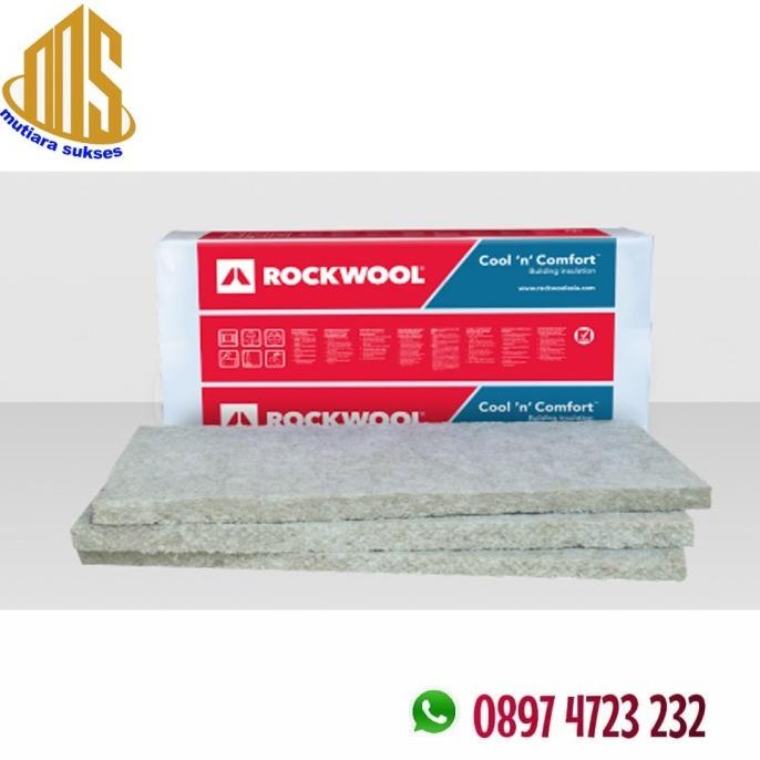 Jual Peredam Suara Rockwool 60cm x 120cm Dencity 40K Tebal 5cm (2" Inci) | Shopee Indonesia