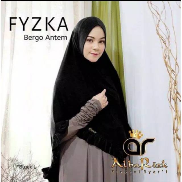 Jual BERGO FYZKA BLACK & BLUSH PINK ALBARIZK (M) | Shopee Indonesia