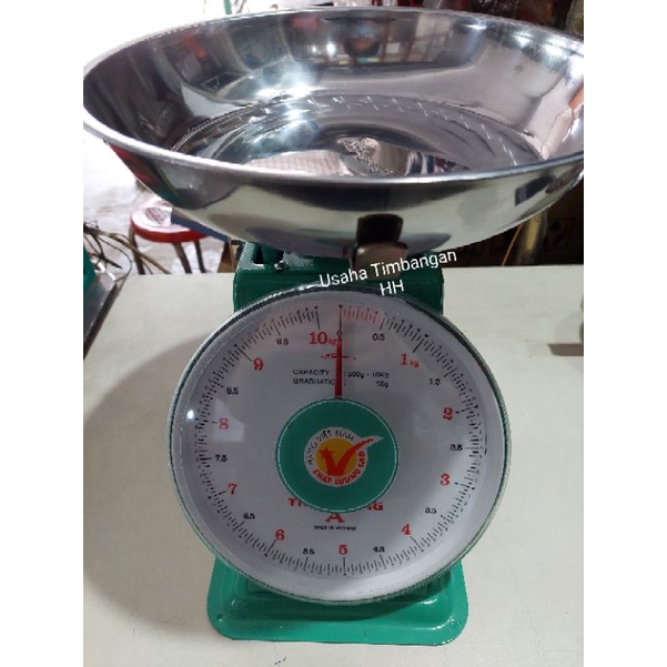 Jual Timbangan duduk jarum 5kg/10kg/15kg/20kg plat/30kg plat Thanglong made in Vietnam | Shopee ...