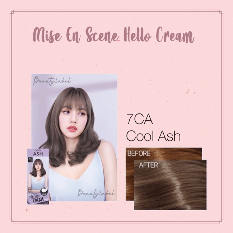 Jual MISE EN SCENE HELLO CREAM X BLACKPINK (SHADE : COOL ASH) | Shopee ...
