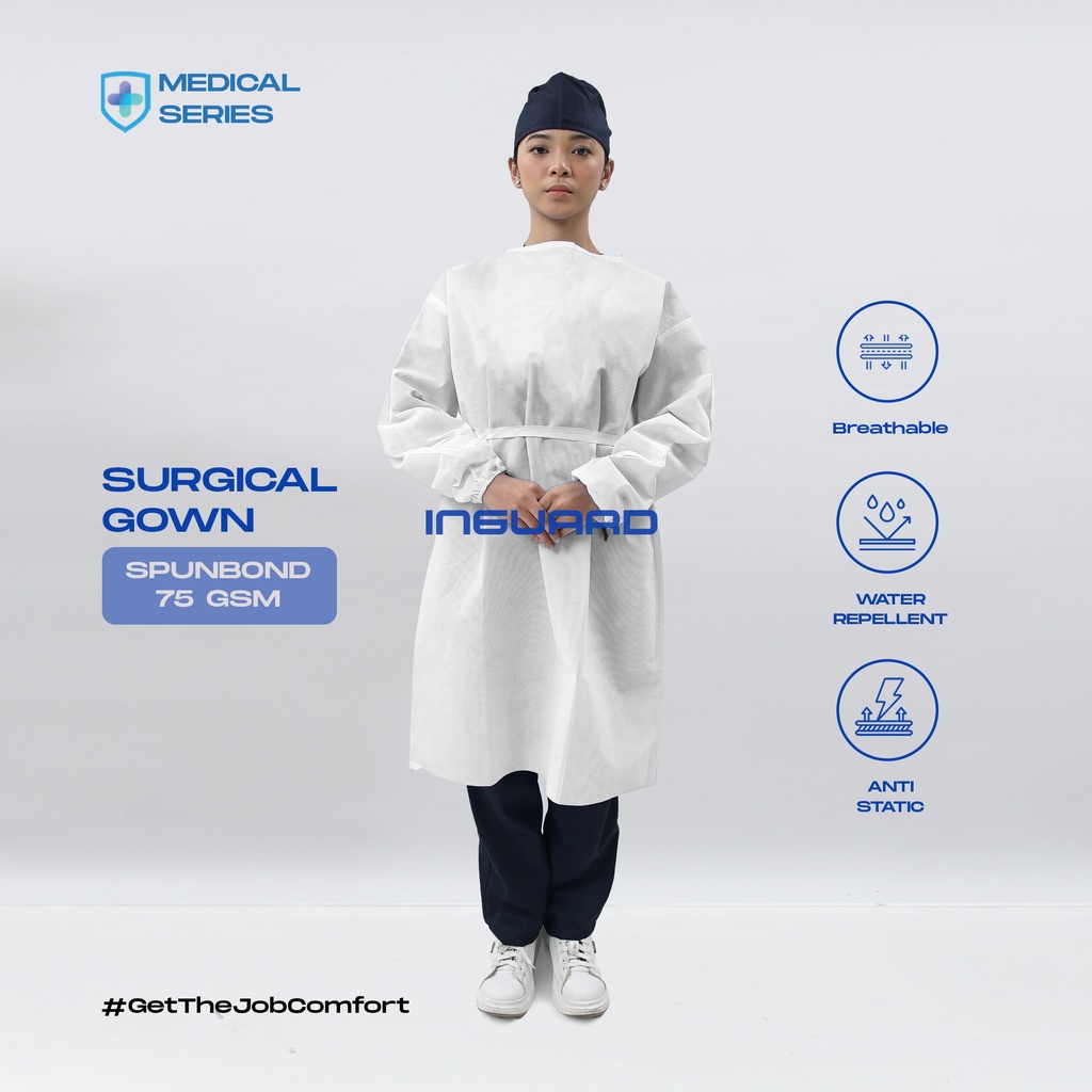 Jual INGUARD MEDICAL - GOWN OPERASI DISPOSABLE | APD GOWN | APD Medis ...