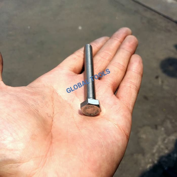 Jual Baut Ss 8 x 50 stainless 304 THE A2-70 M8x50 not sekrup roofing ...