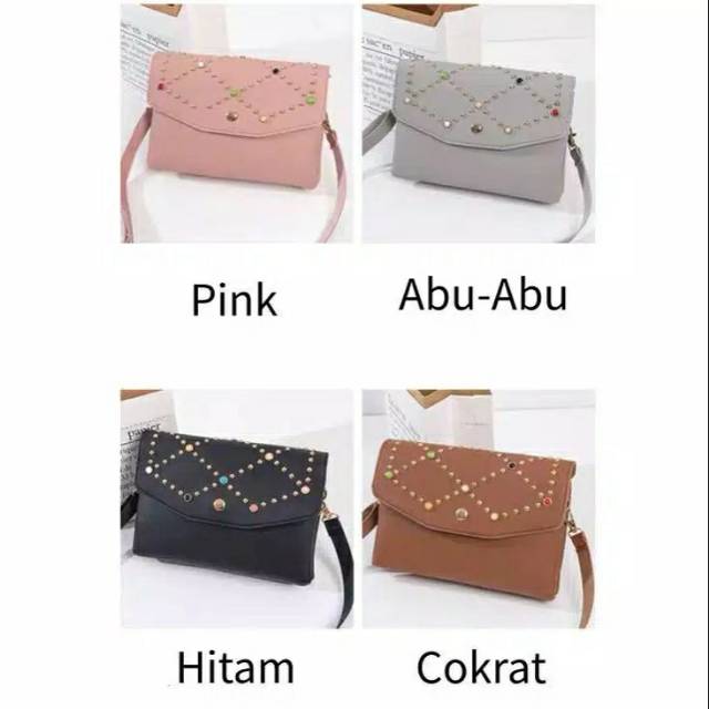 Jual TAS DOMPET SLINGBAG IMPORT ( REALPICT ) | Shopee Indonesia