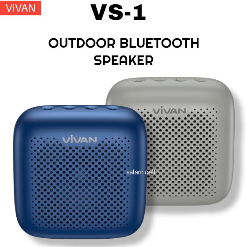 Jual Speaker Bluetooth VIVAN VS1 Anti Air Tahan Hingga 8jam Music Box ...