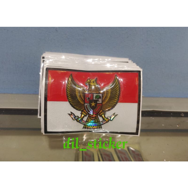 Jual STICKER EMBLEM BENDERA GARUDA INDONESIA | Shopee Indonesia