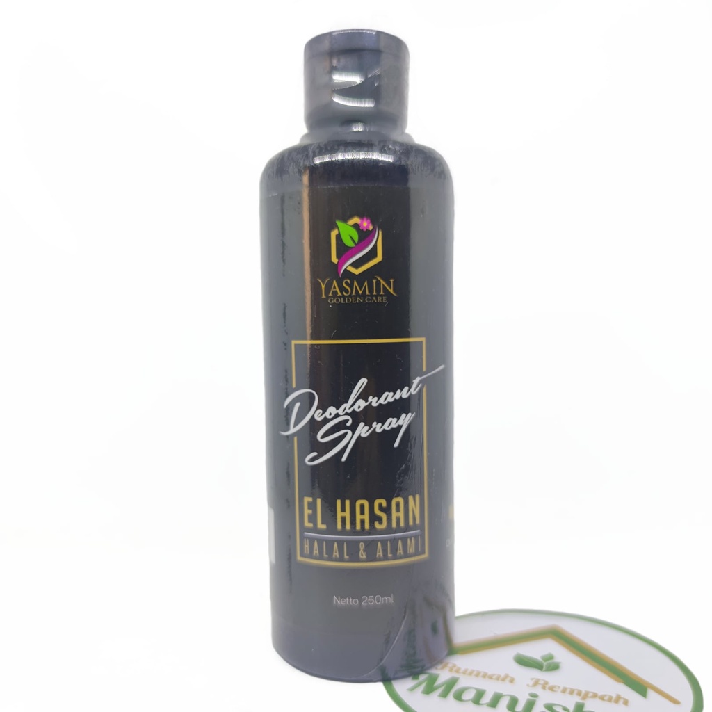 Jual Refill El Hasan Deodorant Spray For Men 250ml Yasmin - Isi Ulang ...