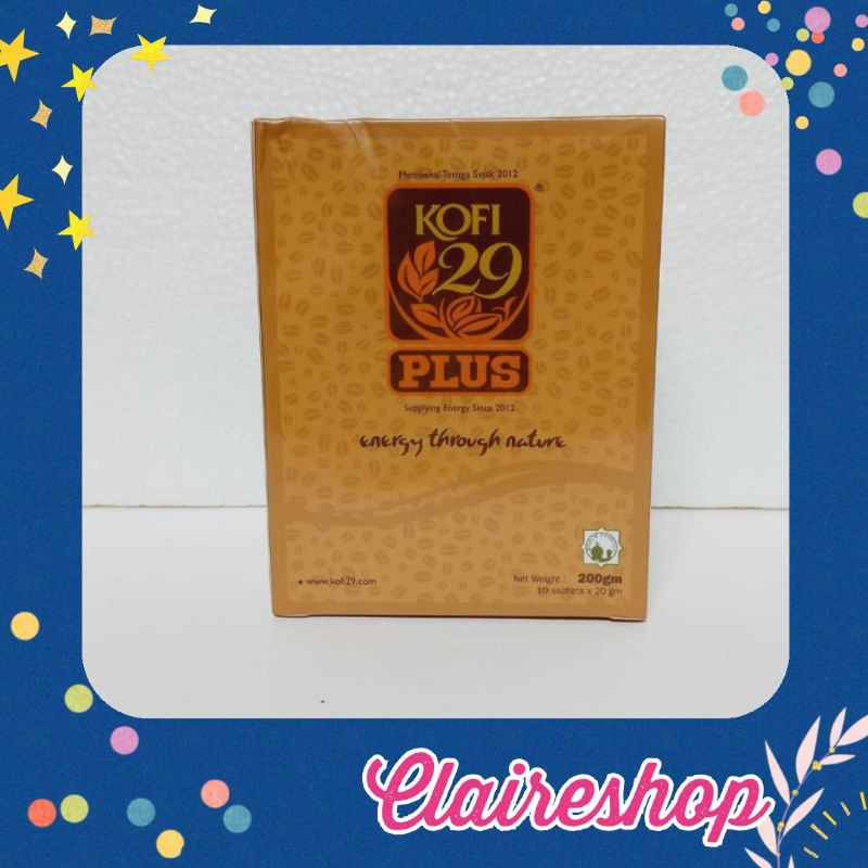 Jual Kopi 29 plus 10s x 20gr ( Kemasan Coklat ) | Shopee Indonesia