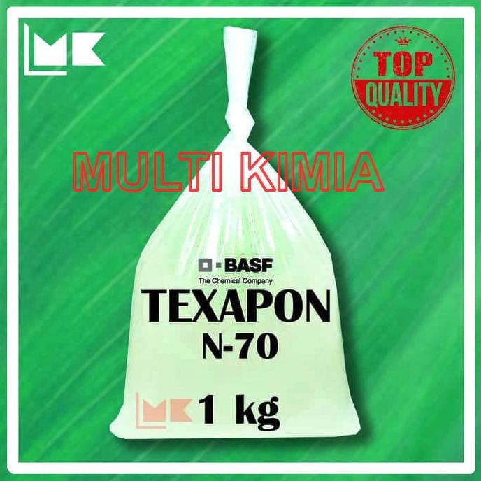 Jual TEXAPON N70 - SLES MERK BASF - BAHAN SABUN 1 KG | Shopee Indonesia