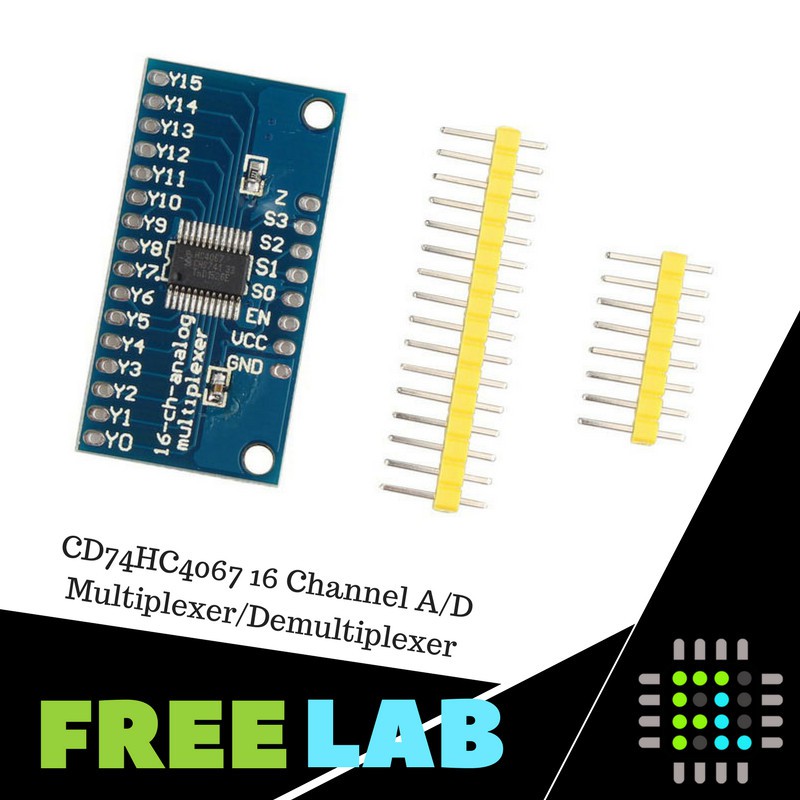 Jual CD74HC4067 Multiplexer Analog dan Digital 16 Channel Modul ...