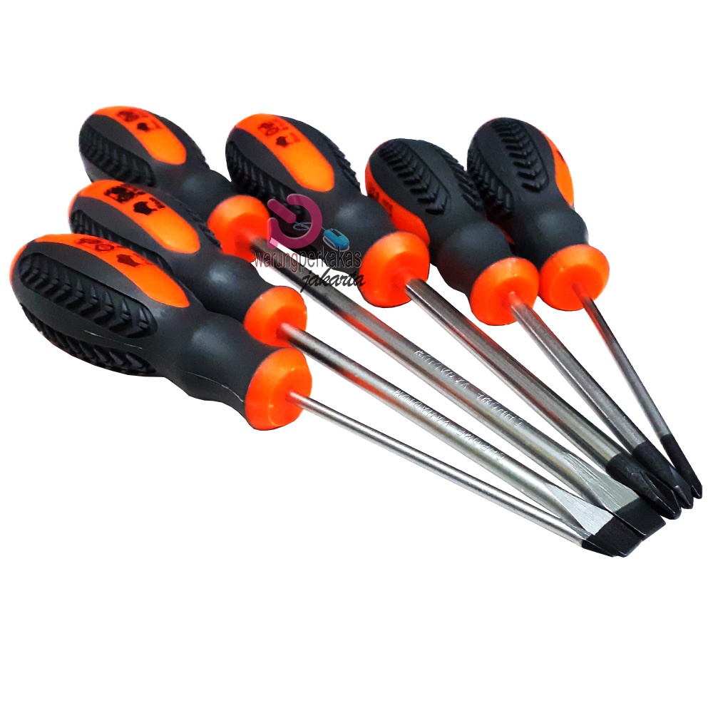 Jual Bison Obeng Comfortable Handle Set 6pc | Shopee Indonesia