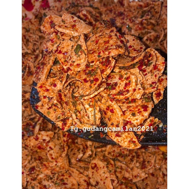 Jual Basreng daun jeruk BASO GORENG pedas Raja Enak cabai pedas Ngemil ...