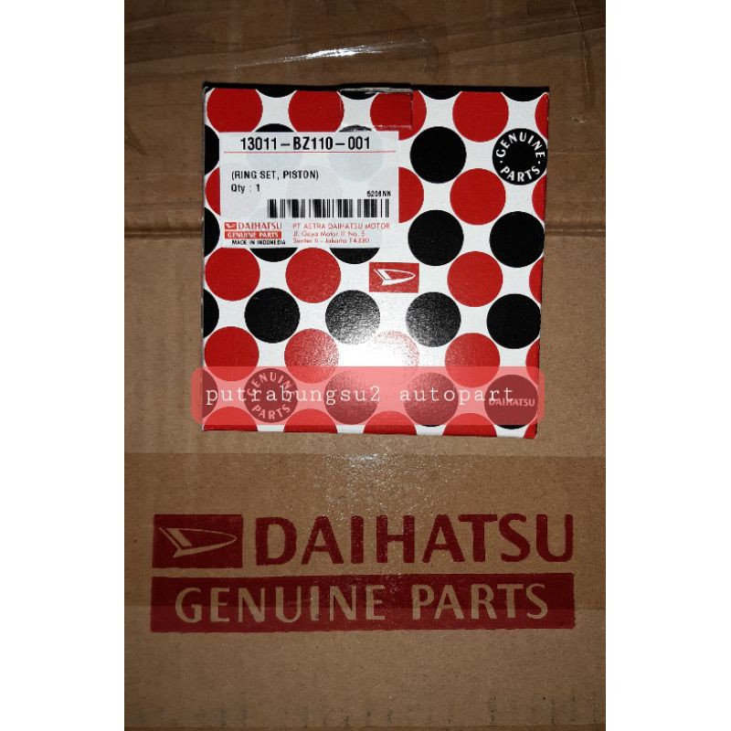 Jual Ring Piston Seher STD standar Avanza 1500 , Granmax 1500 , Luxio ...