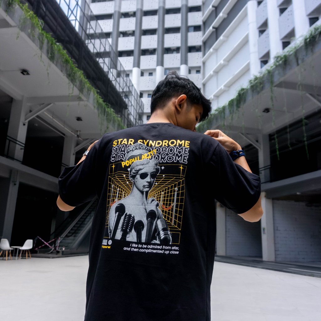 Jual IOU T-Shirt Star Syndrome Black | Shopee Indonesia