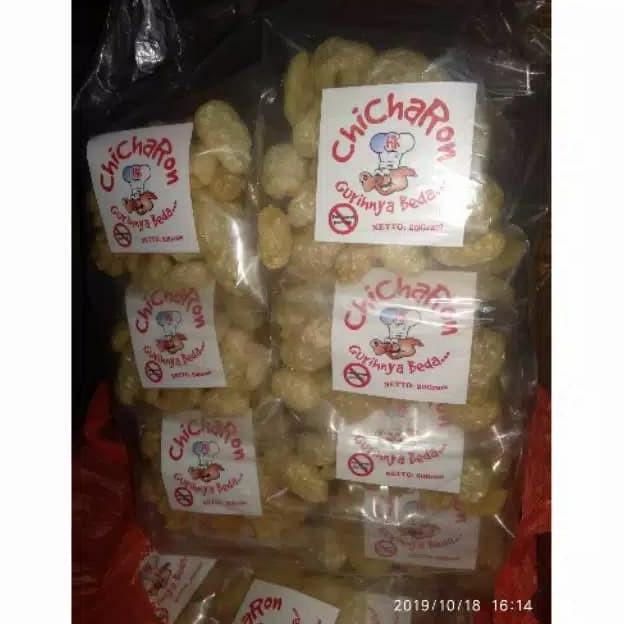 Jual Kerupuk Chicharon Per Bal (20Pcs@20Gram) | Shopee Indonesia