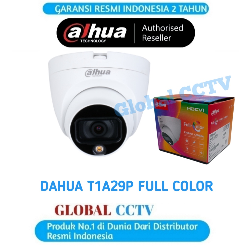Jual DAHUA FULL COLOR 2MP T1A29P CAMERA CCTV 2MP FULL COLOR | Shopee ...