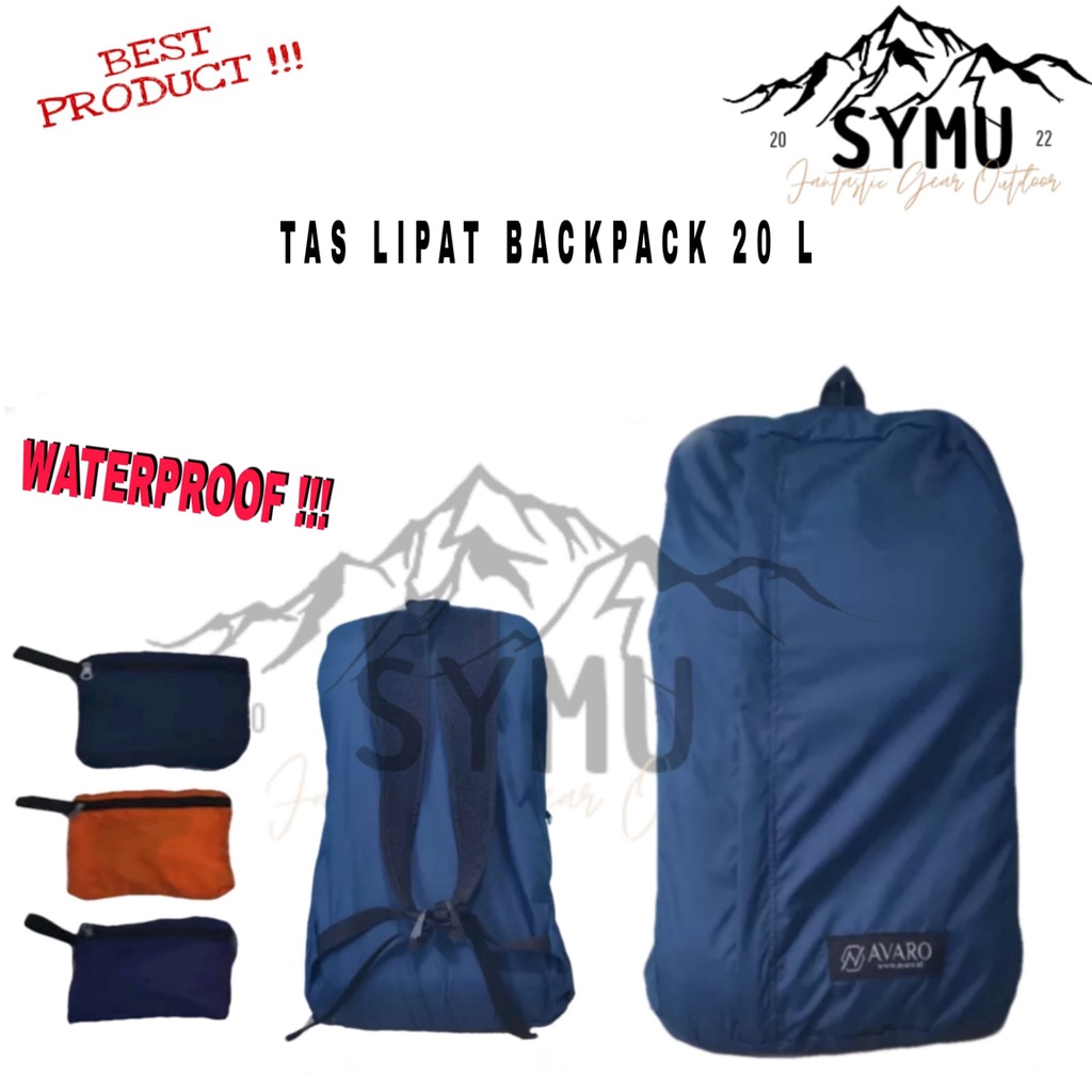 Jual Tas Lipat Ransel Backpack Daypack Bodypack Pria Wanita Waterproof ...