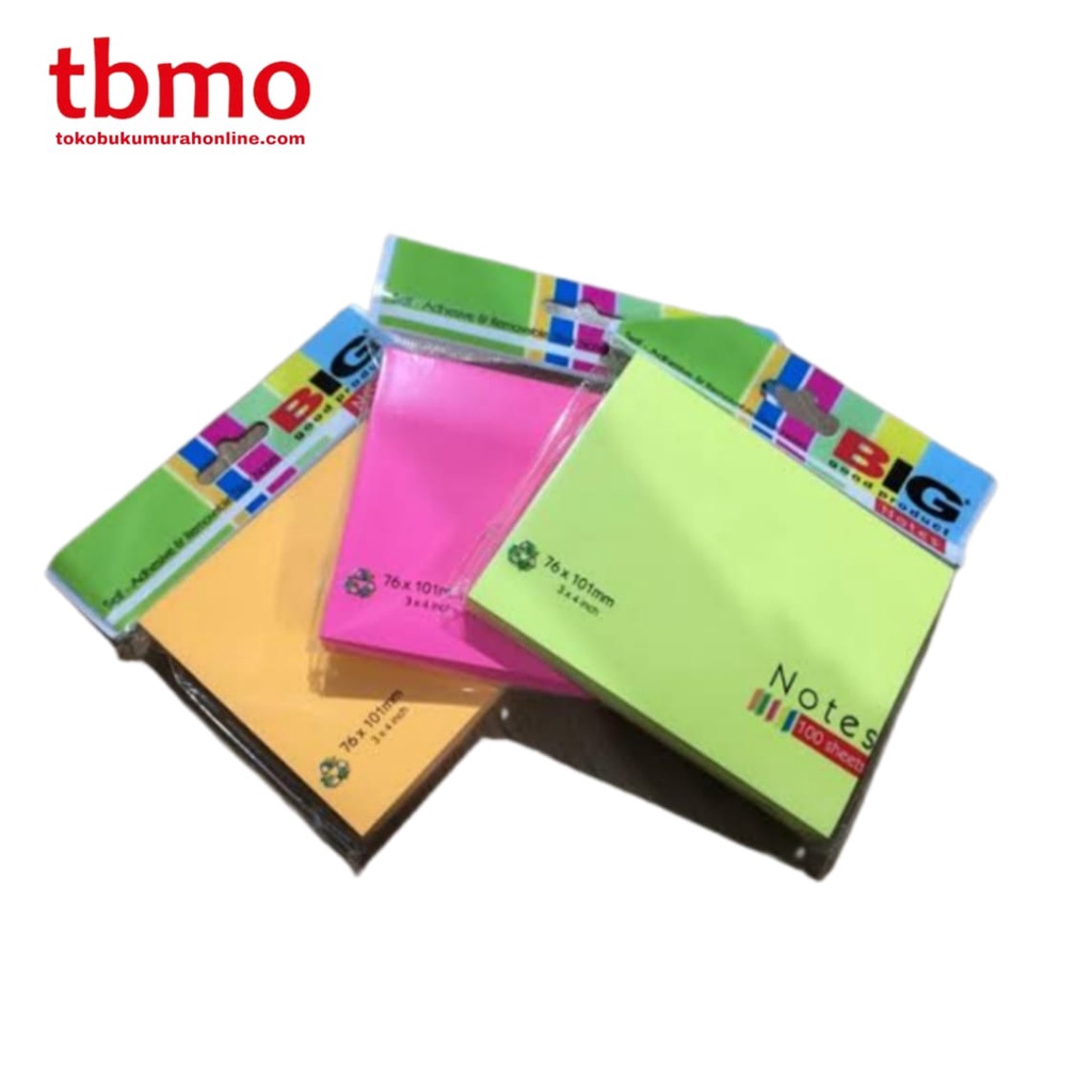 Jual STICKY NOTE 76X101 BIG | Shopee Indonesia
