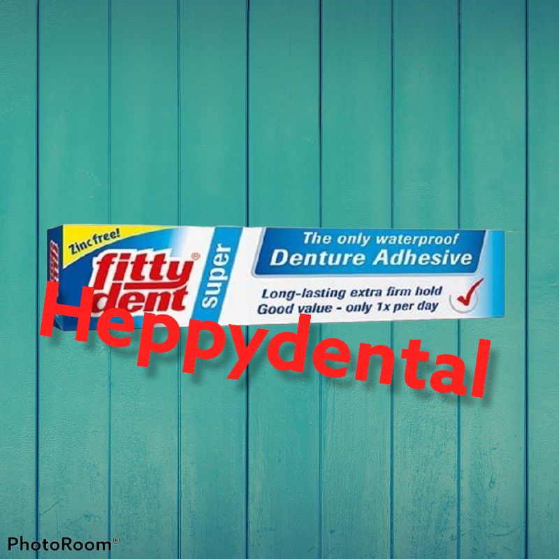 Jual fittydent fitty dent lem gigi palsu | Shopee Indonesia