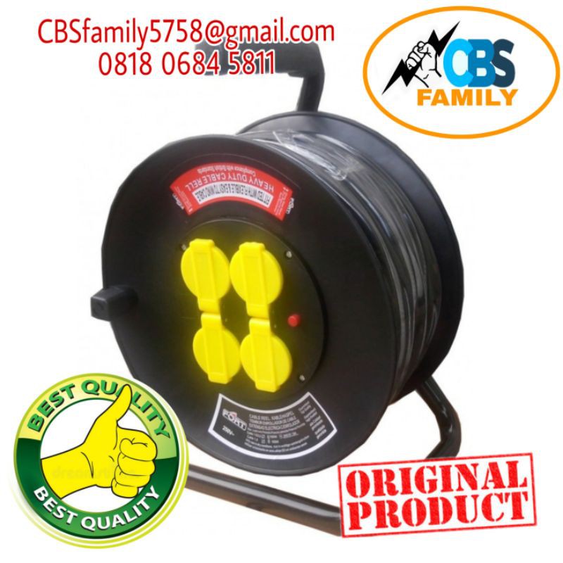 Jual Kabel Rol / Cable Roll / merk Fort type QB-DXW02 | Shopee Indonesia