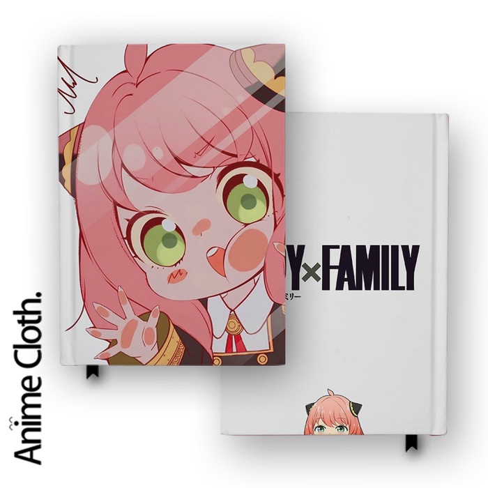 Jual Buku Catatan Notebook Anime Spy X Family Anya Forger Cute Agenda ...
