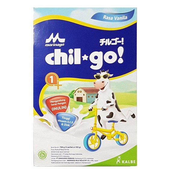 Jual Morinaga Chil Go Powder 3+ Madu 3+ Vanila 660 gram susu anak ...