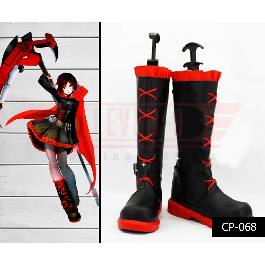 Jual Sepatu Cosplay RWBY Ruby Rose | Shopee Indonesia