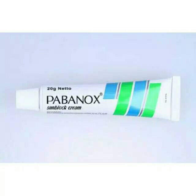 Jual Pabanox Sun Block Cream 20 gr | Shopee Indonesia