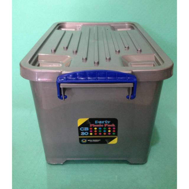 Jual Container box silver 30 45 60 90 liter | Shopee Indonesia