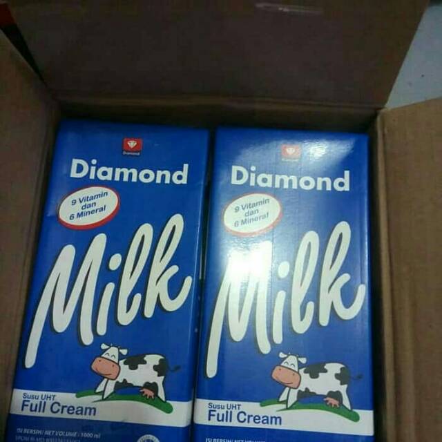 Jual Susu UHT Diamond 1 liter | Shopee Indonesia