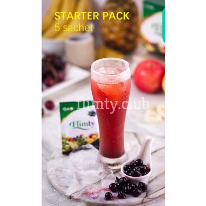 Jual DETOX USUS FLIMTY- PAKET HEMAT STARTER (ISI 5 SACHET) | Shopee ...
