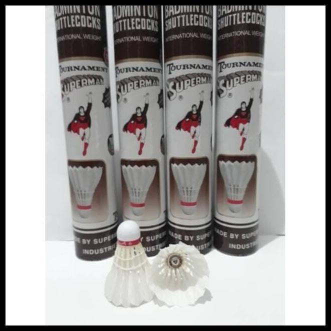 Jual KOK SHUTTLECOCK SUPERMAN COKLAT ORIGINAL 100% | Shopee Indonesia