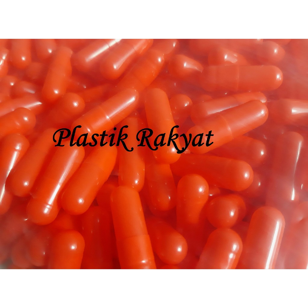 Jual Cangkang Kapsul Ukuran 0 warna polos metalik / Kapsul Kosong ...