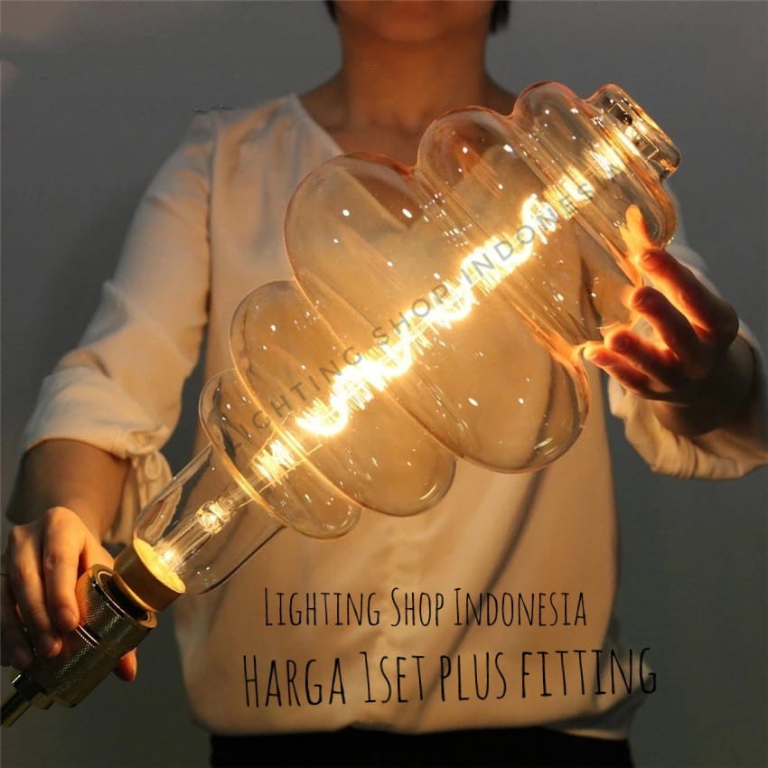 Jual Lampu gantung hias + bohlam L178ak Lampu bohlam edison jumbo gede ...