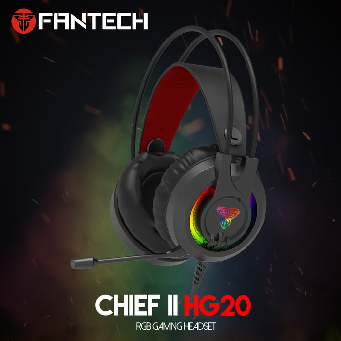 Jual Fantech HG20 CHIEF II RGB Gaming Headset | Shopee Indonesia