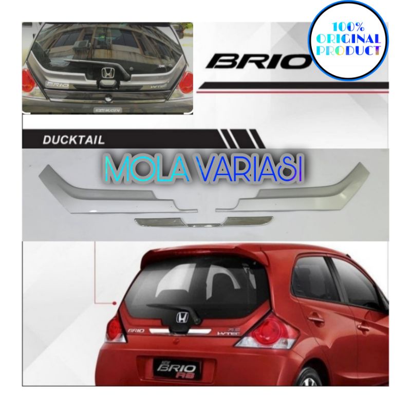 Jual Ducktail Bagasi Mobil Honda Brio All Variant | Shopee Indonesia