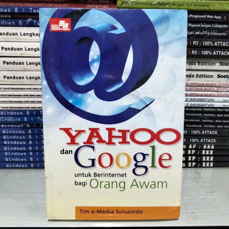 Jual BUKU YAHOO dan Google untuk berinternet bagi orang awam | Shopee Indonesia