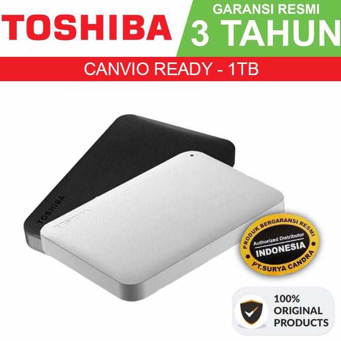 Jual TOSHIBA CANVIO READY 1TB - EXTERNAL HDD - GARANSI RESMI - CANVIO ... Jual TOSHIBA CANVIO READY 1TB - EXTERNAL HDD - GARANSI RESMI - CANVIO ...