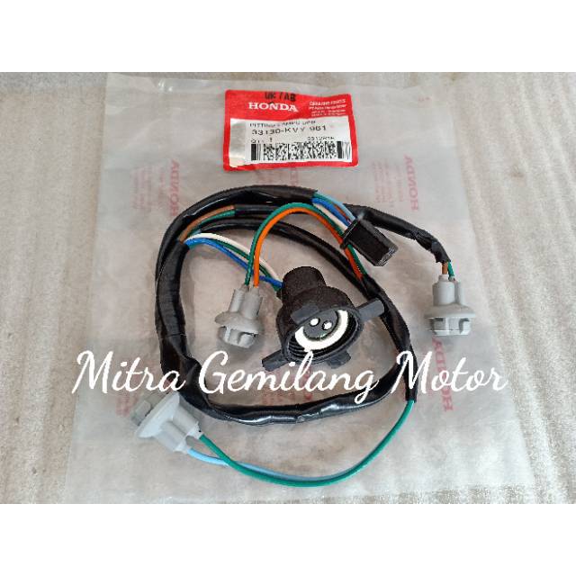 Jual FITTING LAMPU HONDA BEAT KARBU ASLI AHM | Shopee Indonesia