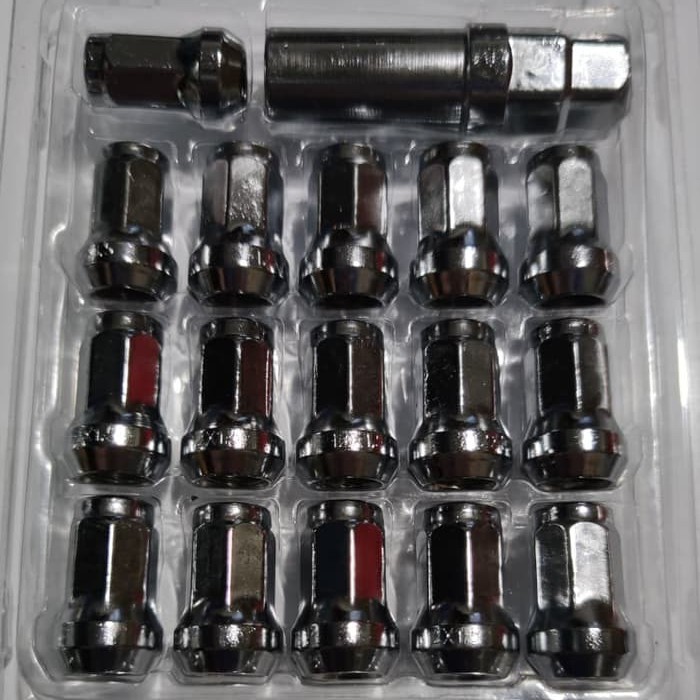 Jual 20 pcs Mur roda + 1 kunci mur racing max Guard warna 12 x 1.5 ...