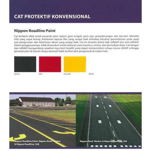 Jual ROADLINE PAINT -25KG- CAT MARKA JALAN (CAT LANTAI) NIPPON PAINT ...
