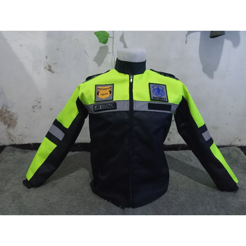 Jual jaket cordura jaket biker jaket touring tersedia logo polisi ...