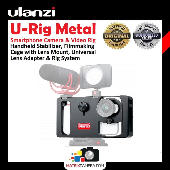 Jual Ulanzi U-Rig Metal Smartphone Phone Camera Video Rig Stabilizer ...