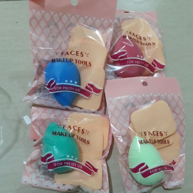Jual Sponge dan beauty blend (4 in 1 ) | Shopee Indonesia