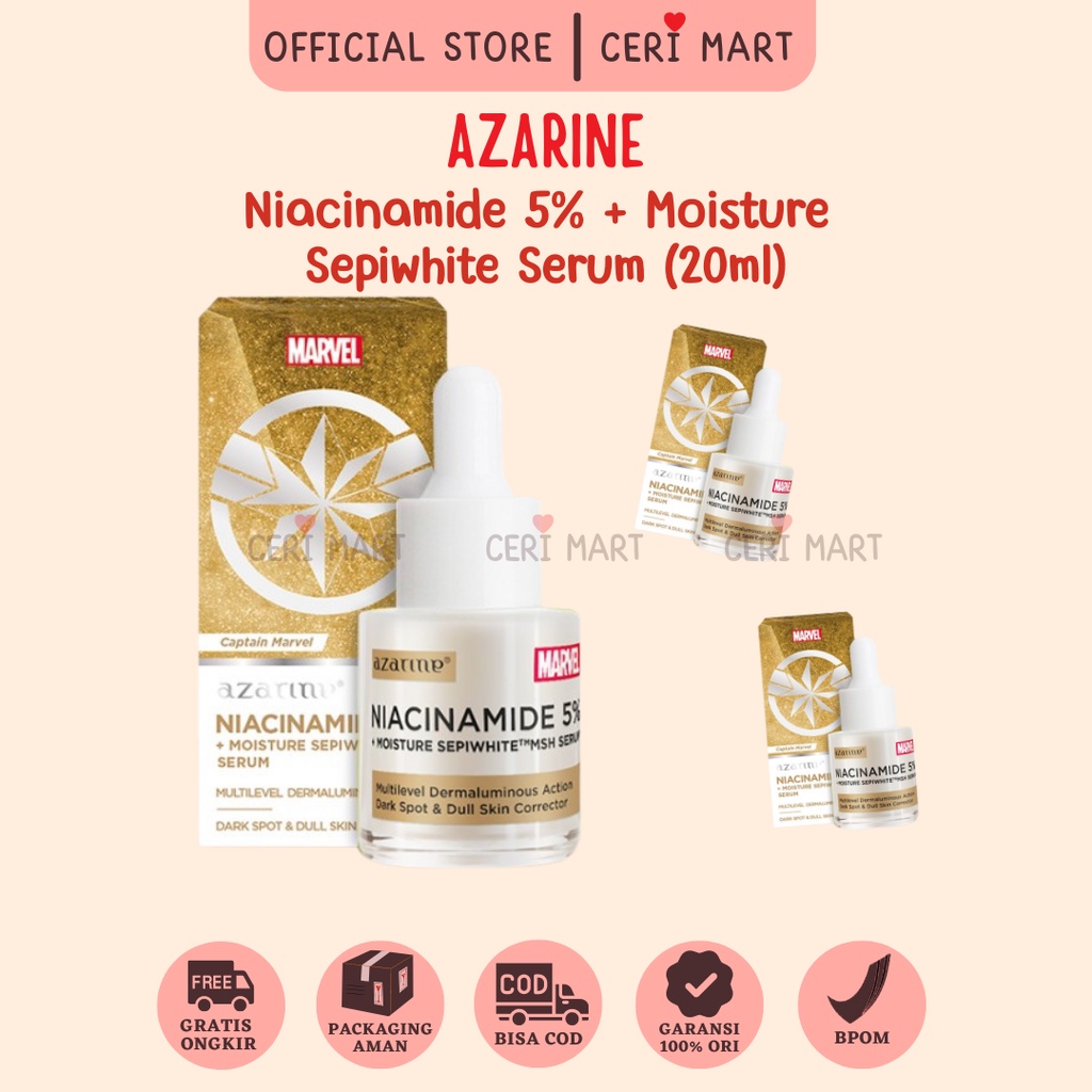 Jual Azarine Azarin Superhero Serum Marvel Edition SERIES 20ml ...
