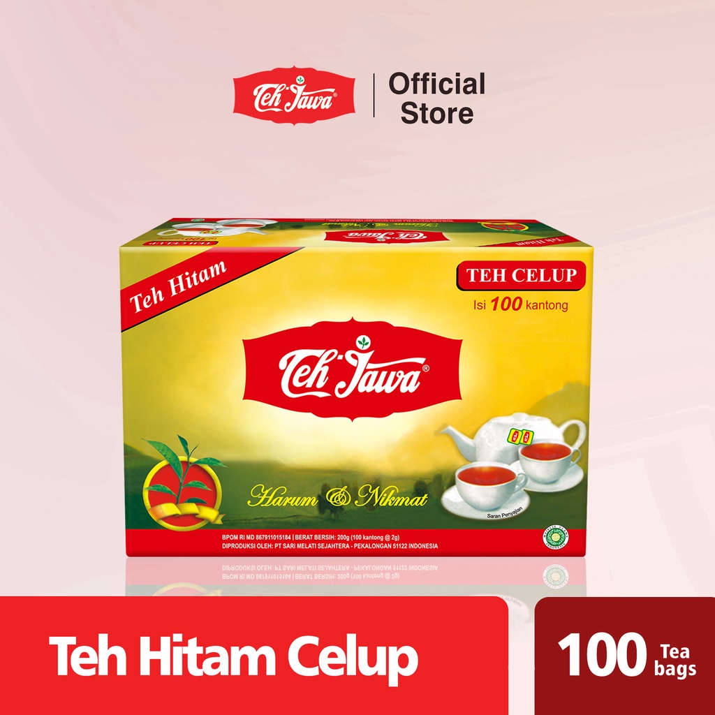 Jual Teh Jawa SBY - Black Tea Celup isi 100 Pcs | Shopee Indonesia