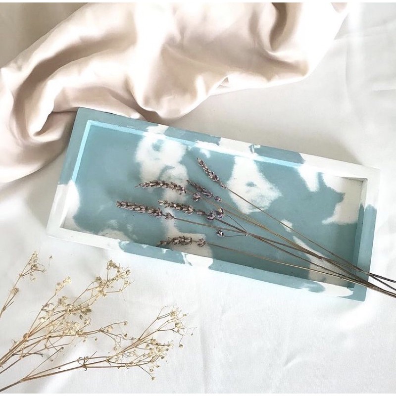 Jual MERAKI - RECTA | Concrete Home Decor | Tray Marble | Minimalis ...