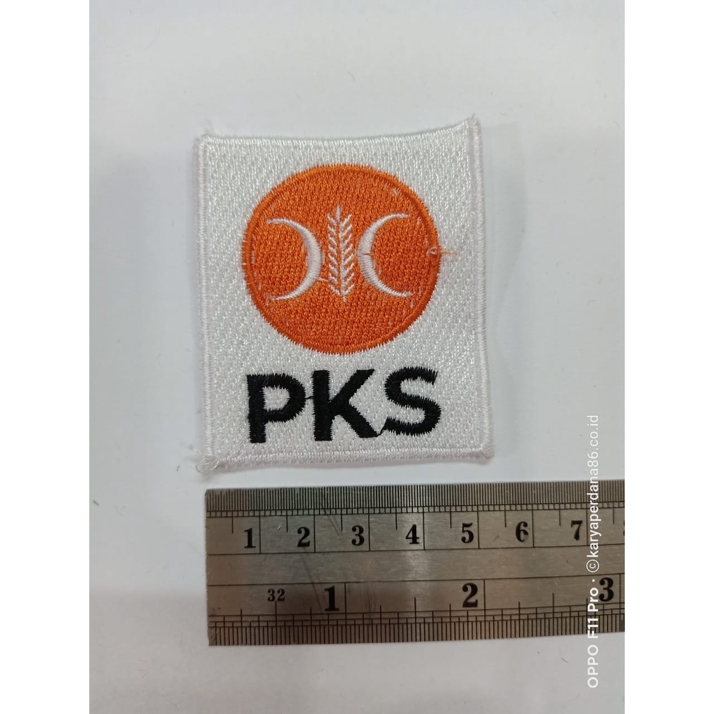 Jual logo partai PKS terbaru / batch partai PKS kotak | Shopee Indonesia